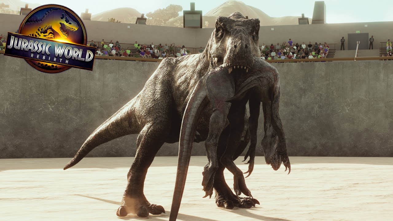 Rebirth T. Rex vs Medium-Sized Predators – Jurassic World Evolution ...