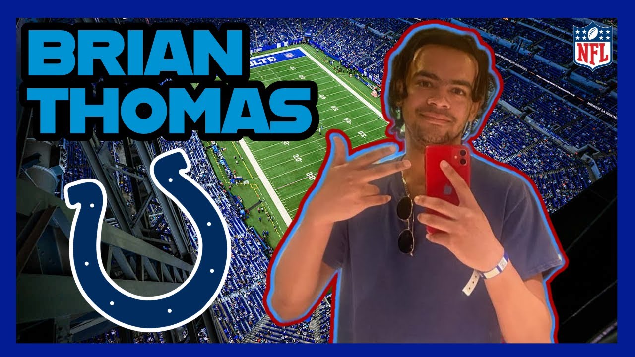 Brian Thomas Interview | Indianapolis Colts Reporter - YouTube