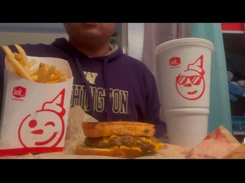Jack in the box’s new sourdough smashed jack burger combo with the ...