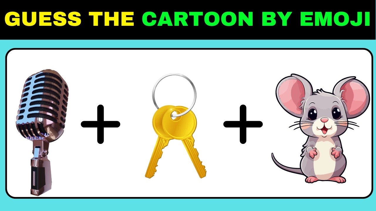 Guess the Cartoon in 3 Seconds | 50 Cartoon Characters Challenge - YouTube