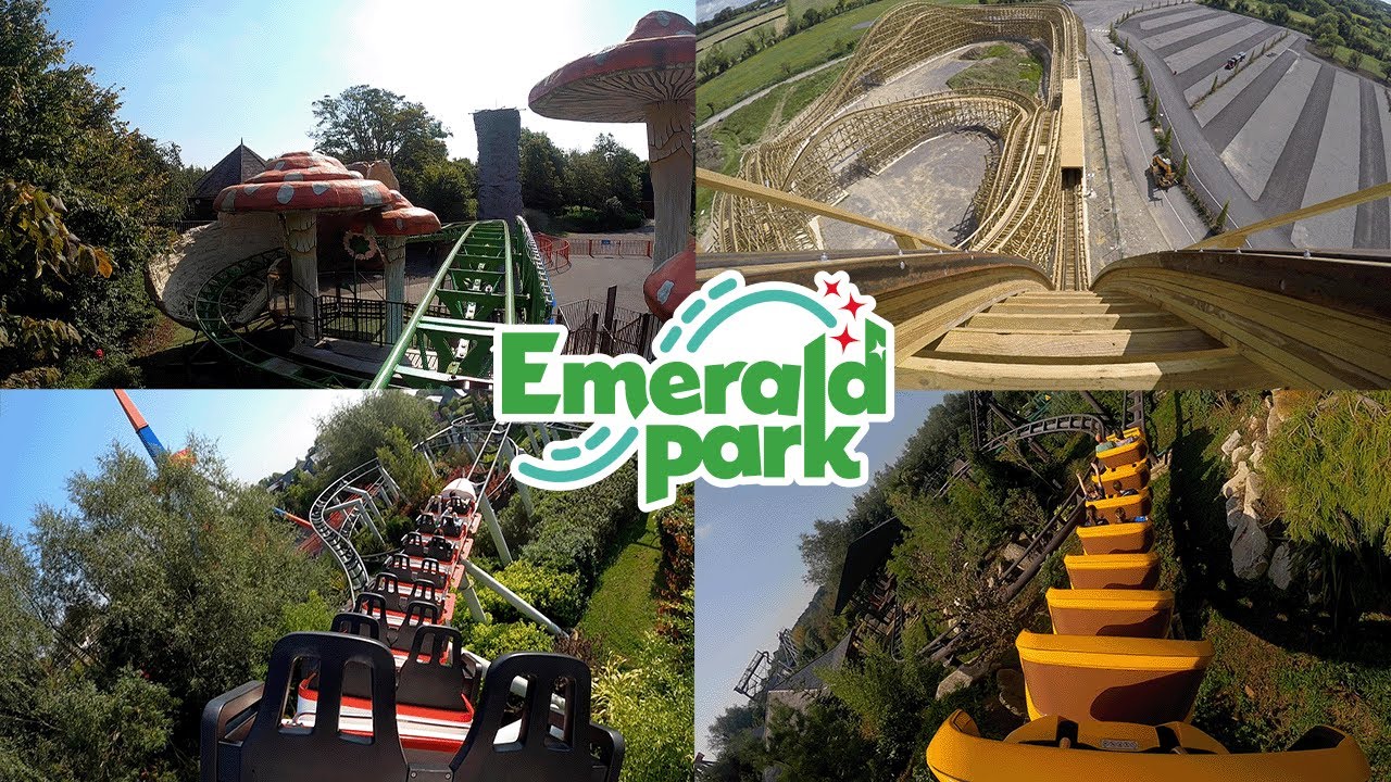 EVERY Roller Coaster at Emerald Park Ireland - YouTube