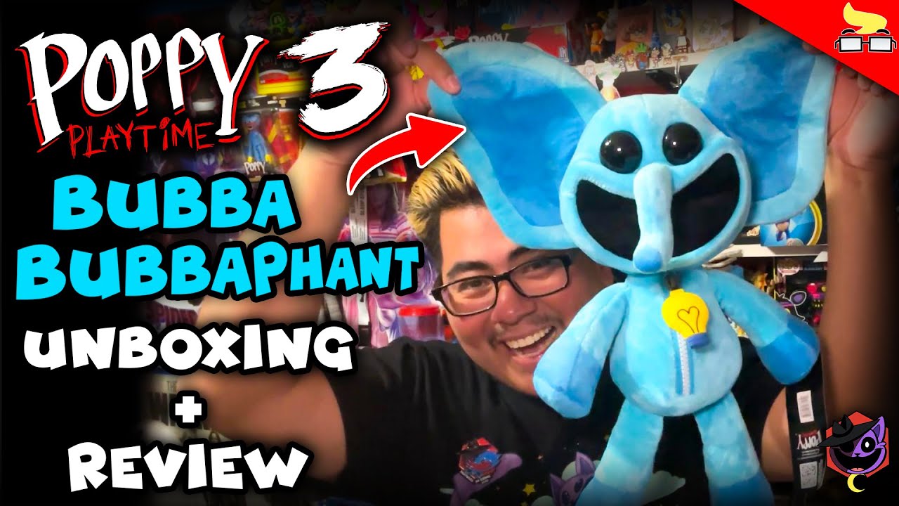 The Bubba Bubbaphant Plushie Is HUGE! Unboxing & Review [Poppy Playtime ...