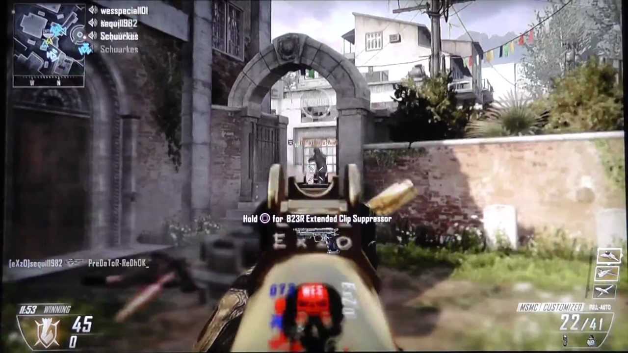 BO2 multiplayer GAMEPLAY - MSMC 68-32 Headquarters - Call of Duty BLACK ...
