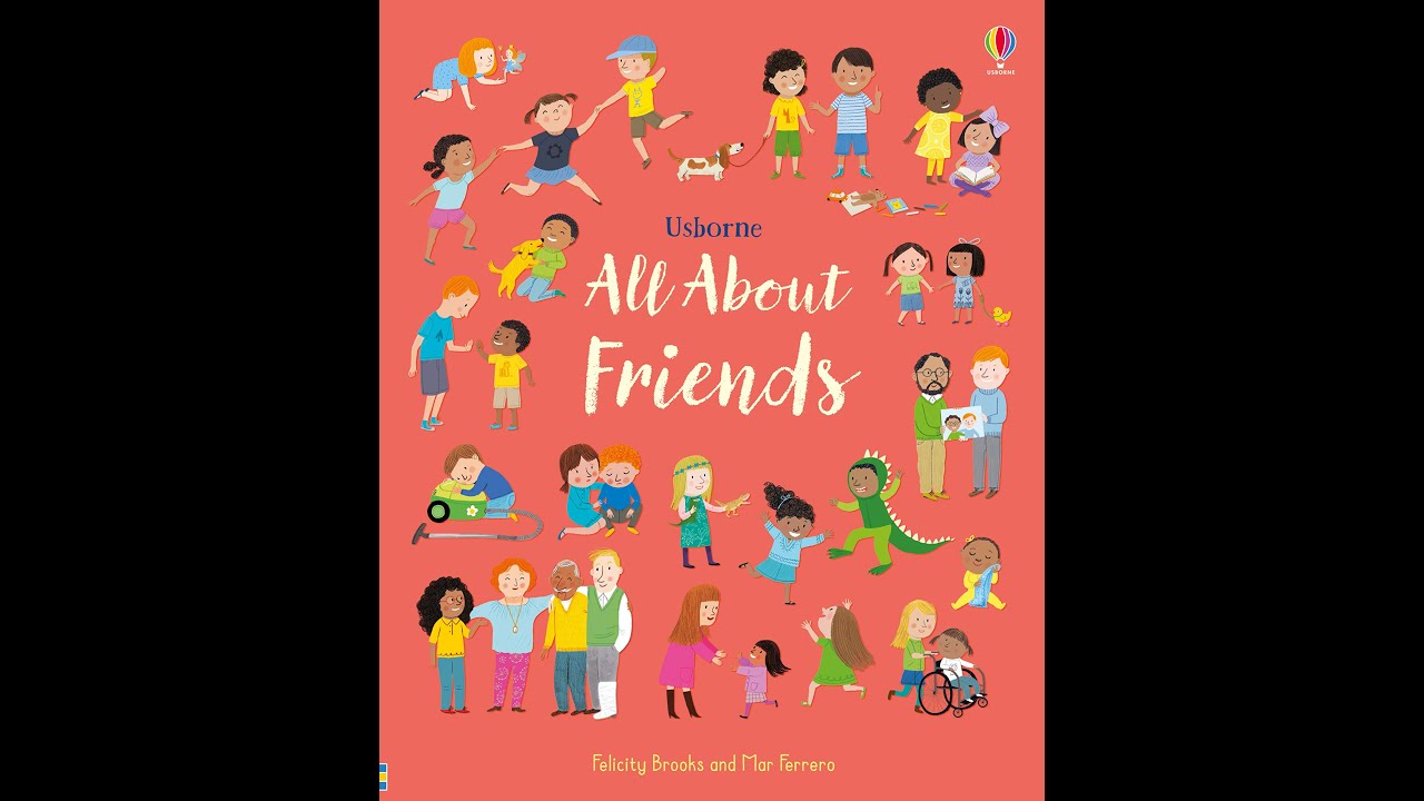 Flip Thru Usborne All About Friends - Children Book - YouTube