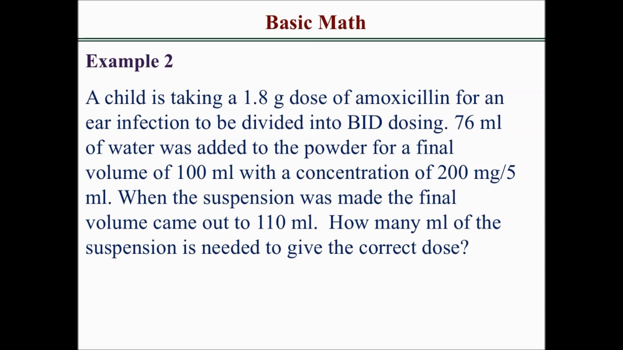 How to solve basic math calculation problems 4 - YouTube
