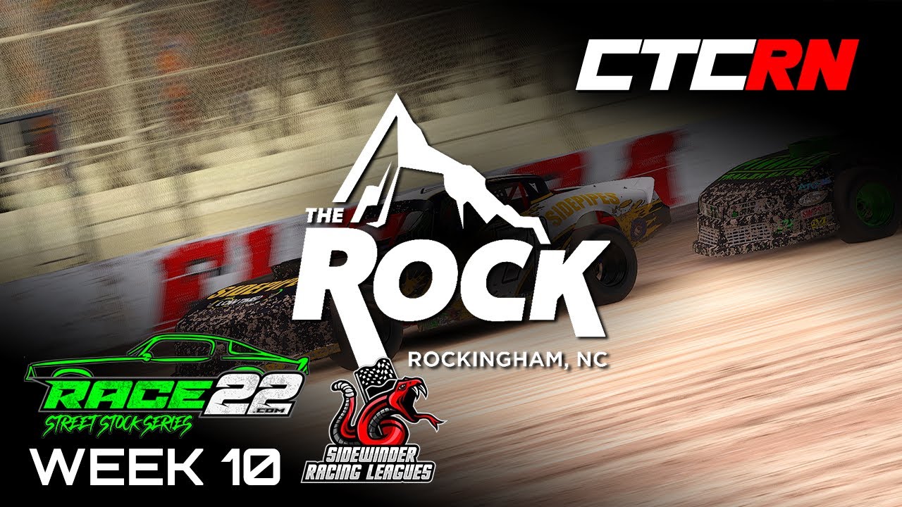 iRacing - SRL Race22.com Street Stock Series at Rockingham Speedway ...