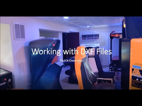 Quick Tutorial For Using The DXF Files From WWW.CLASSICARCADECABINETS ...