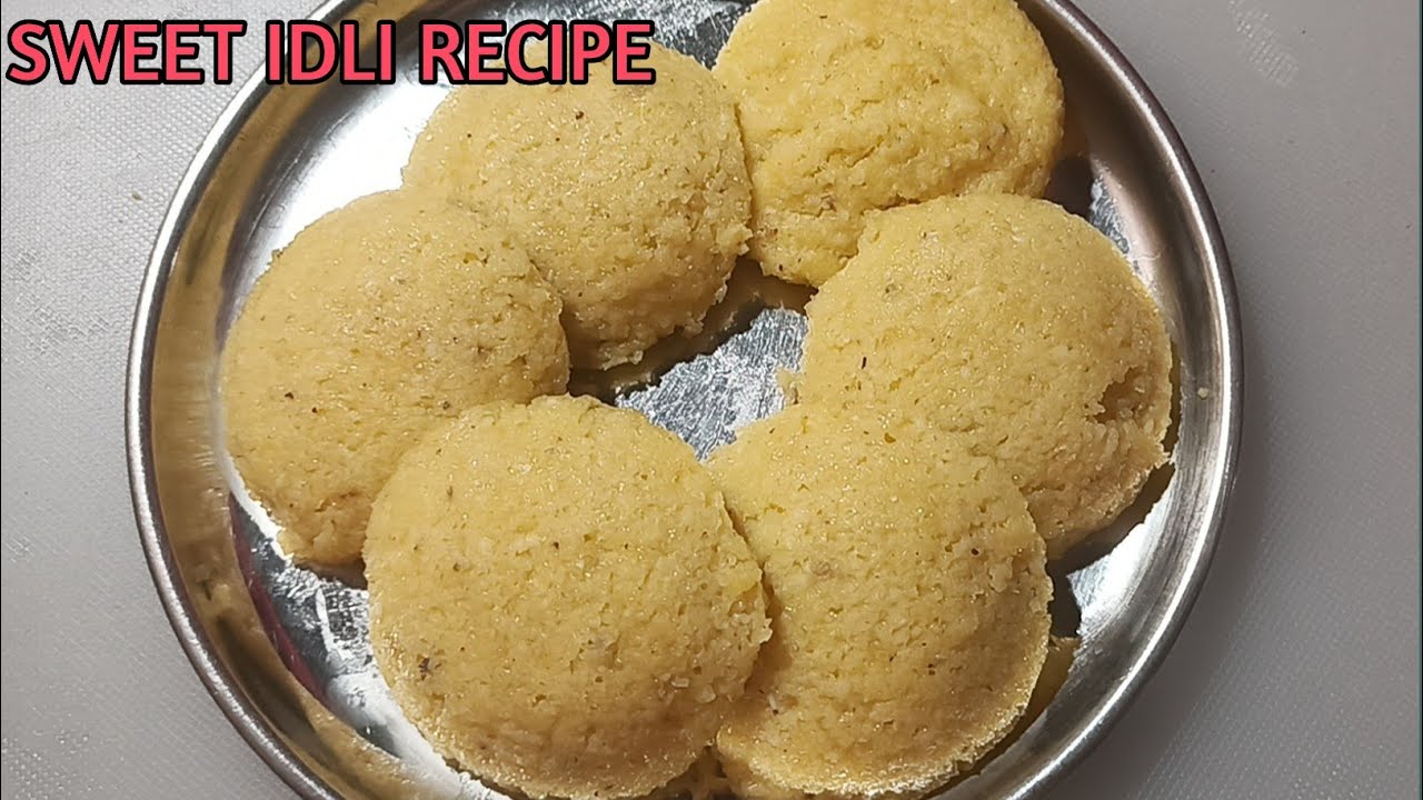 Sweet idli |Jackfruit idli recipe soft and tasty 😋 - YouTube