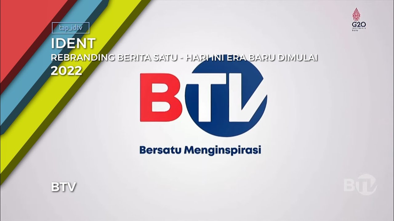Ident Rebranding Berita Satu - Hari Ini Era Baru Dimulai - BTV (11/10 ...