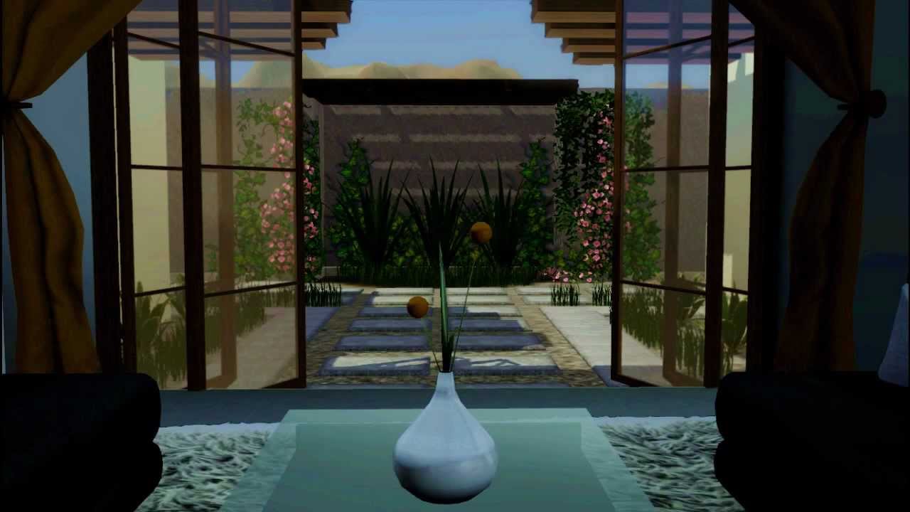 Sims 3 Modern Arizona House HD - YouTube