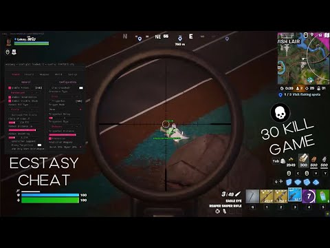 CHEATING in Fortnite With Ecstasy - YouTube