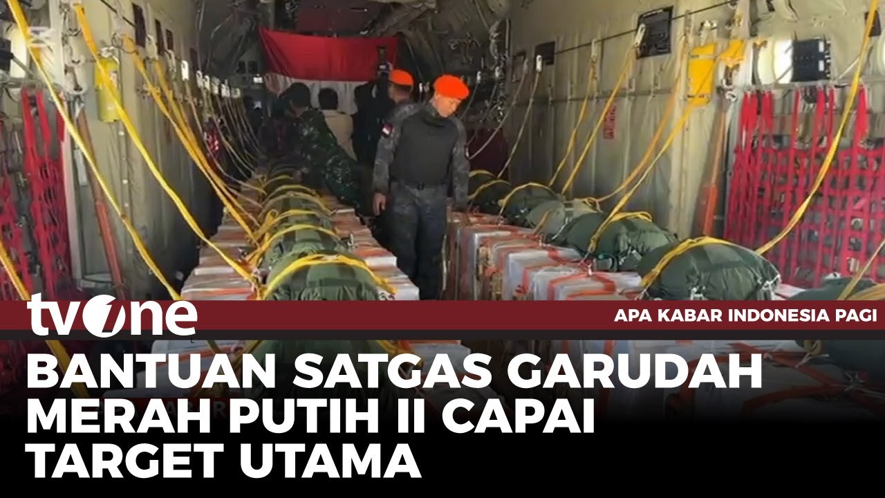 Satgas Garuda Merah Putih II Salurkan Bantuan Hingga 81,7 Ton | AKIP ...