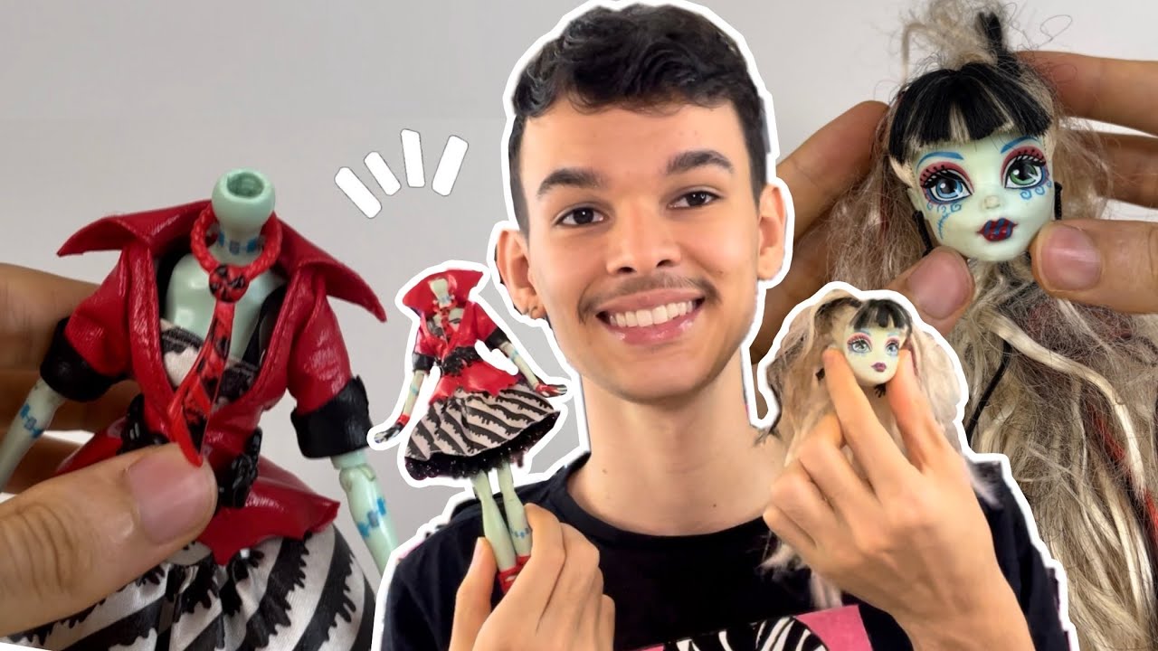 Recebi uma monster high SEM CABEÇA - YouTube