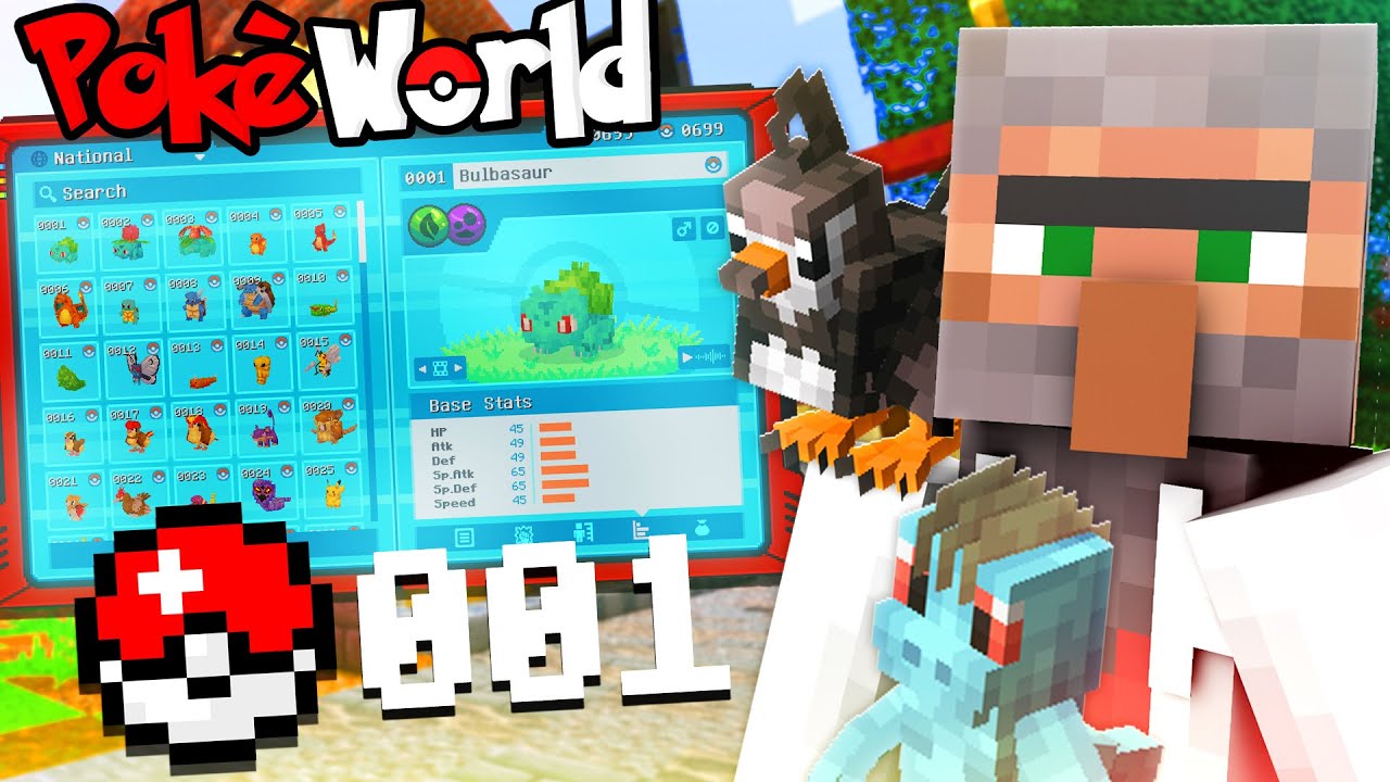 INIZIO UNA NUOVA SERIE CON I POKEMON SU MINECRAFT! | PokèWorld #1 - YouTube