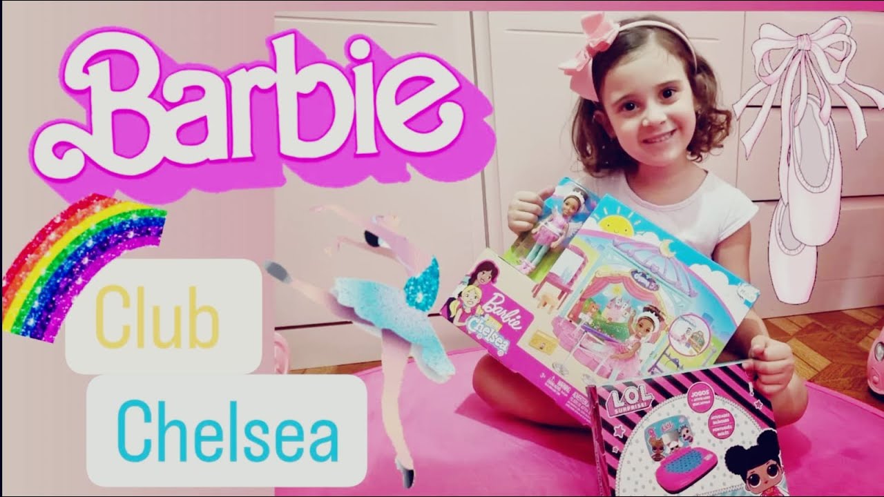 BARBIE CLUB CHELSEA AULAS DE BALLET + LAPTOP BILÍNGUE LOL SURPRISE ...