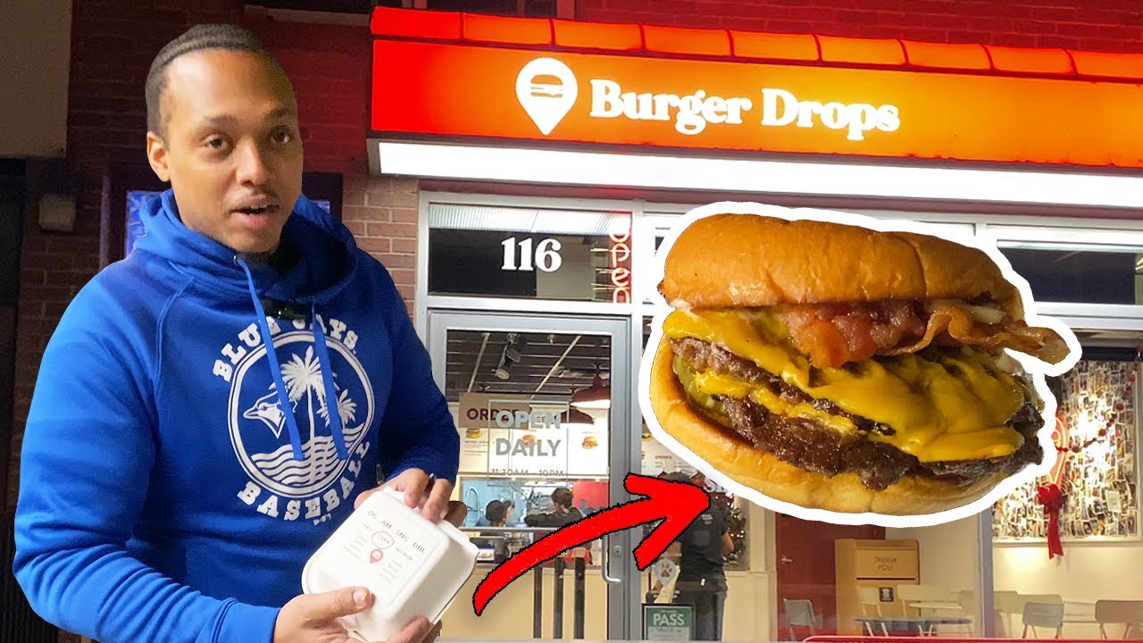 This Might Be Toronto's BEST Smash Burger - Burger Drops - YouTube
