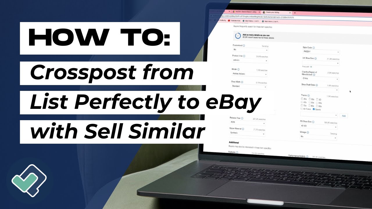 How to Crosslist from List Perfectly to eBay with Sell Similar - YouTube