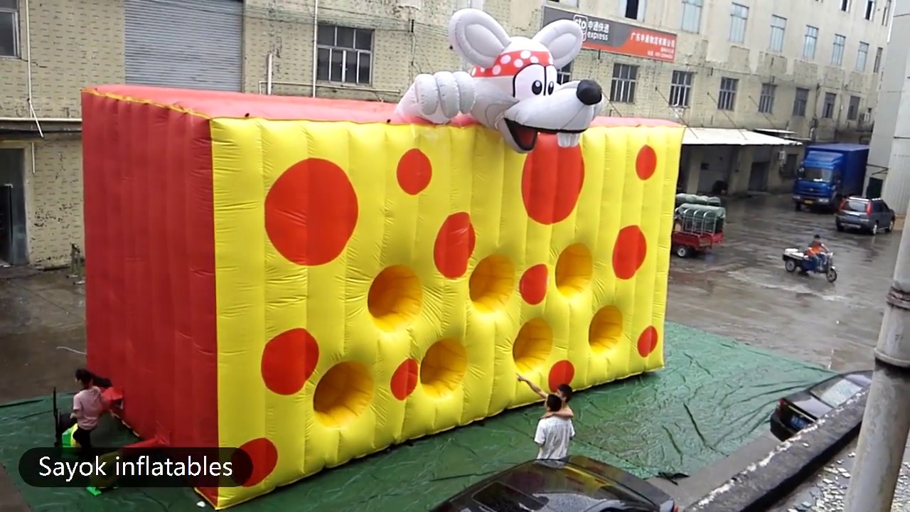 #realcheese #inflatablecheese #Sayokinflatablecheese Cheese In The Trap ...