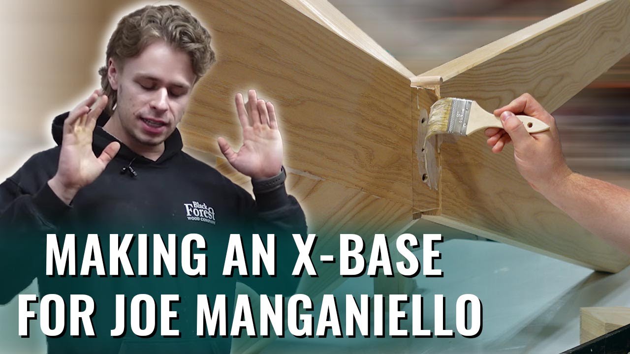 Building a Base for Joe Manganiello's Dungeons and Dragons Table - YouTube