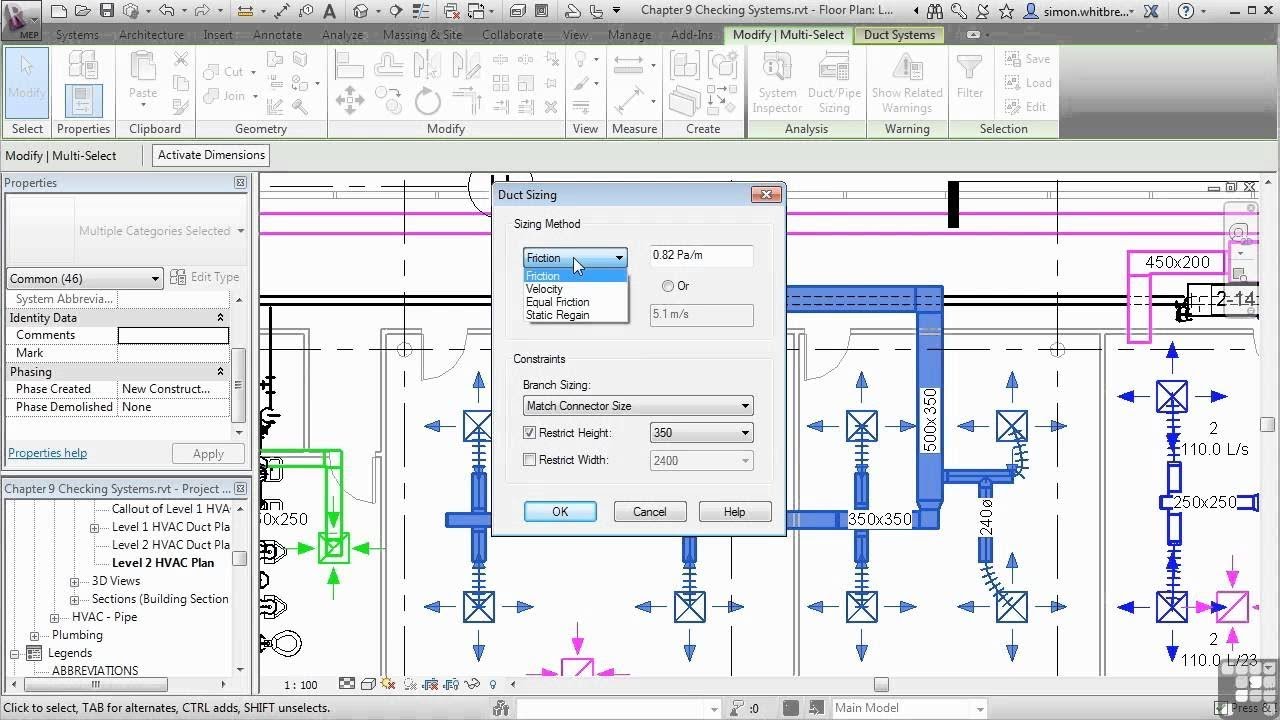 Duct Sizing In Revit Based On Design Documents And Compare Results With duct-sizing-in-revit-based-on-design-documents-and-compare-results-with