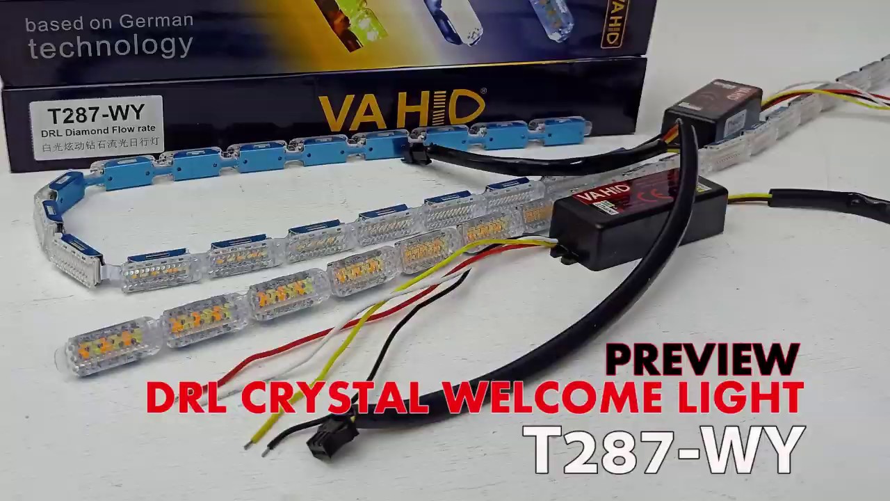 [ Preview ] T287-WY | DRL CRYSTAL | Welcome Light VAHID - YouTube