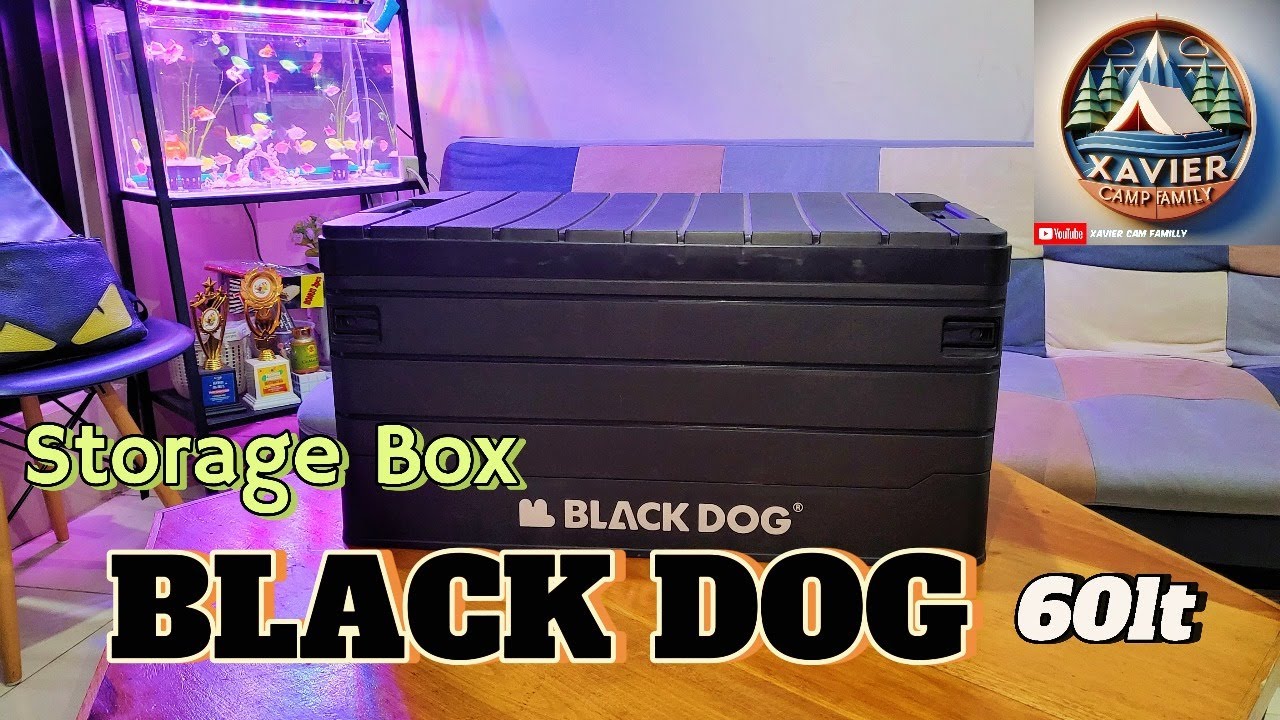 Rekomendasi Storage Box 60lt Blackdog (BD-SNX003) - YouTube