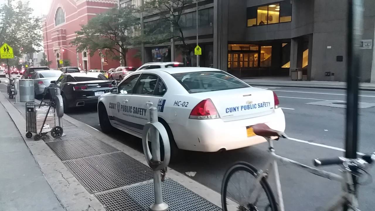 CUNY Public Safety Parked At Hunter College In Manhattan, New York ...