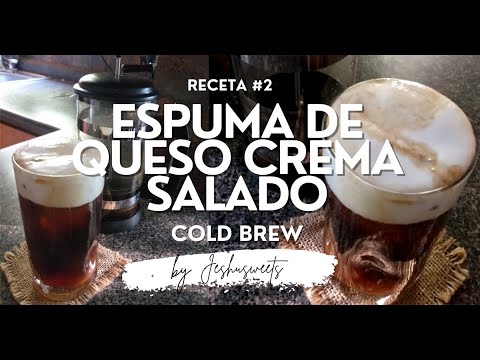 Como hacer Espuma de Queso Crema con Cold Brew (Receta #2) VLOG - YouTube