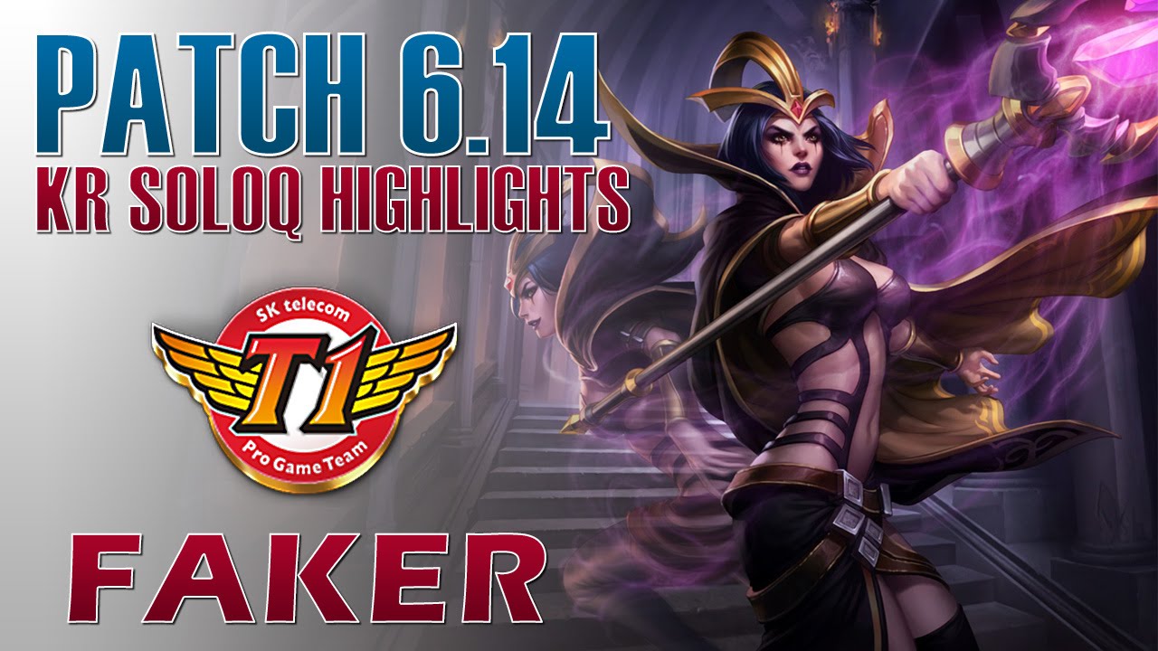 SKT T1 Faker - Leblanc Mid Lane - KR LOL Challenger 694LP Highlights ...