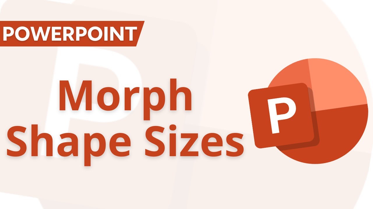 Powerpoint | Morph Shape Sizes - YouTube