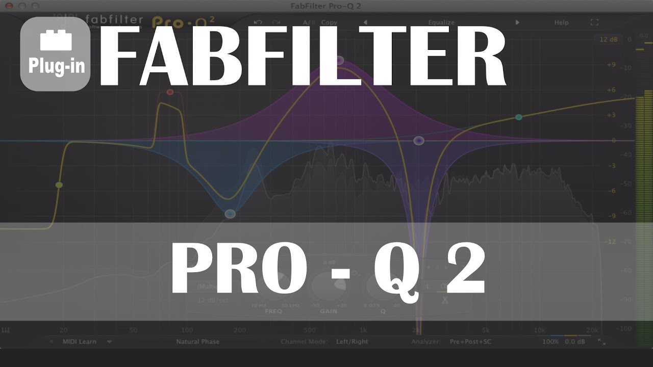 FabFilter: Pro-Q 2 - Egaliseur - YouTube