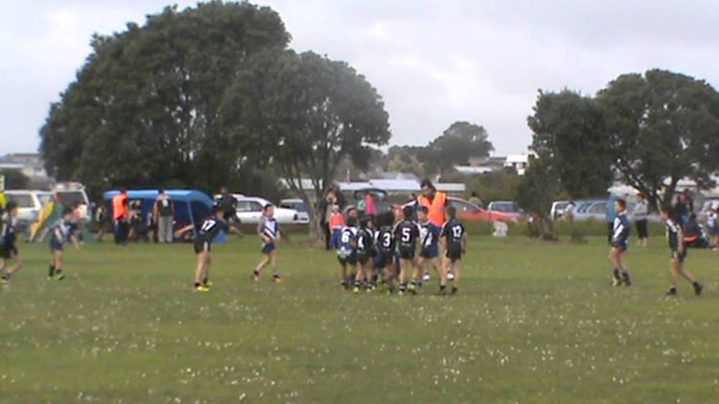 HAWERA HAWKS U9s cleveland try vs bears 1 - YouTube