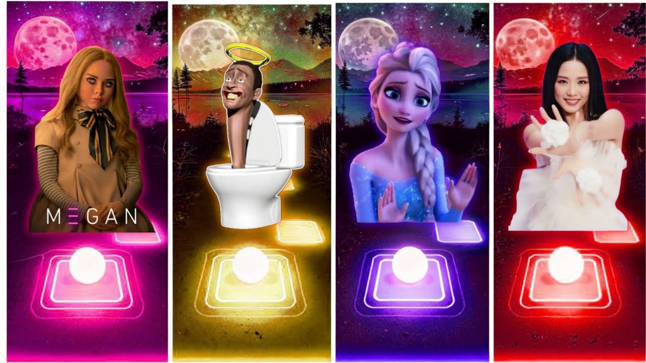 Megan vs Skibidi Toilet vs SPY X FAMILY ANYA FORGER Toca Toca vs Jisoo ...