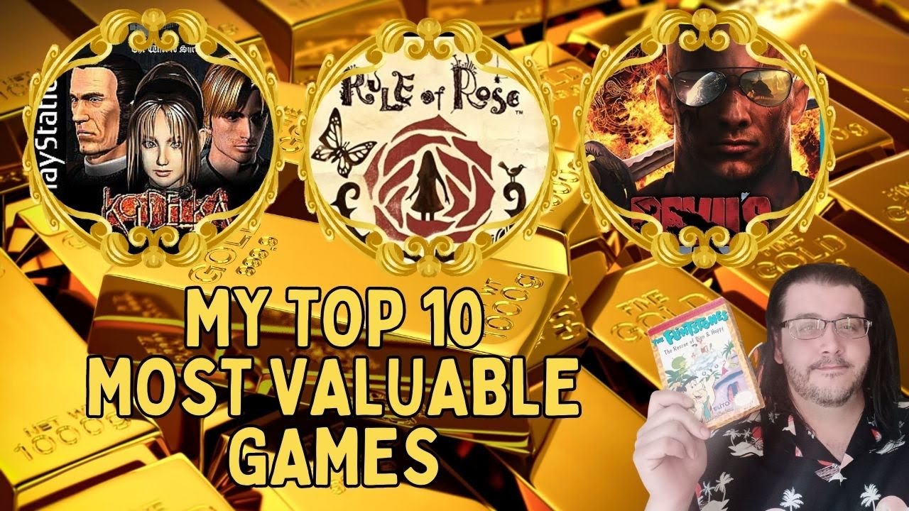 My Top 10 Most Valuable Games! - YouTube