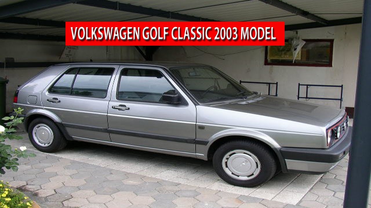 VOLKSWAGEN GOLF CLASSIC 2003 MODEL | CHASSIS NUMBER | ENGINE NUMBER ...