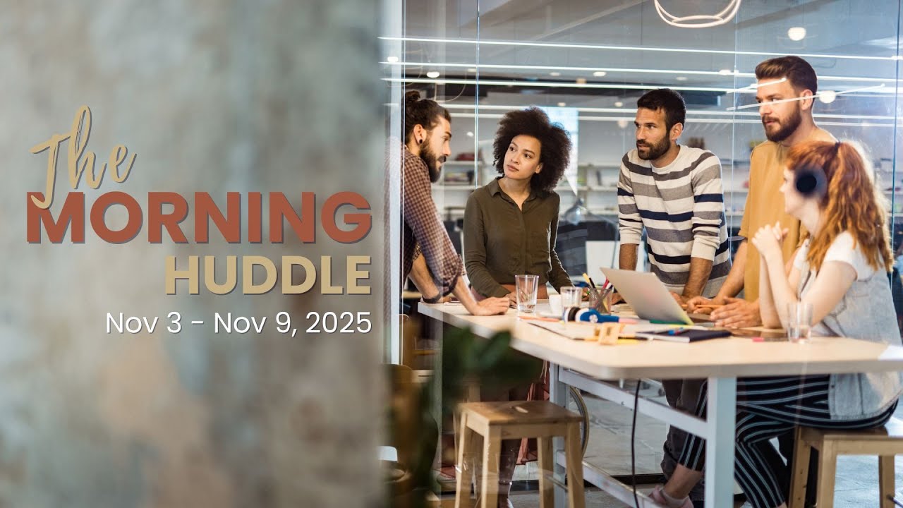 The Morning Huddle 11 3 2025 - YouTube