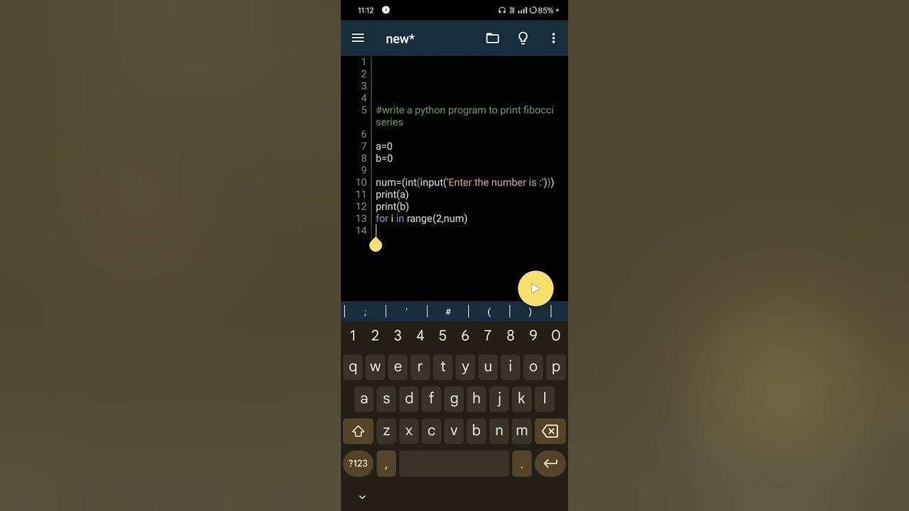Coding On Mobile Python Beginnercoder Facts Beginnercoder Youtube