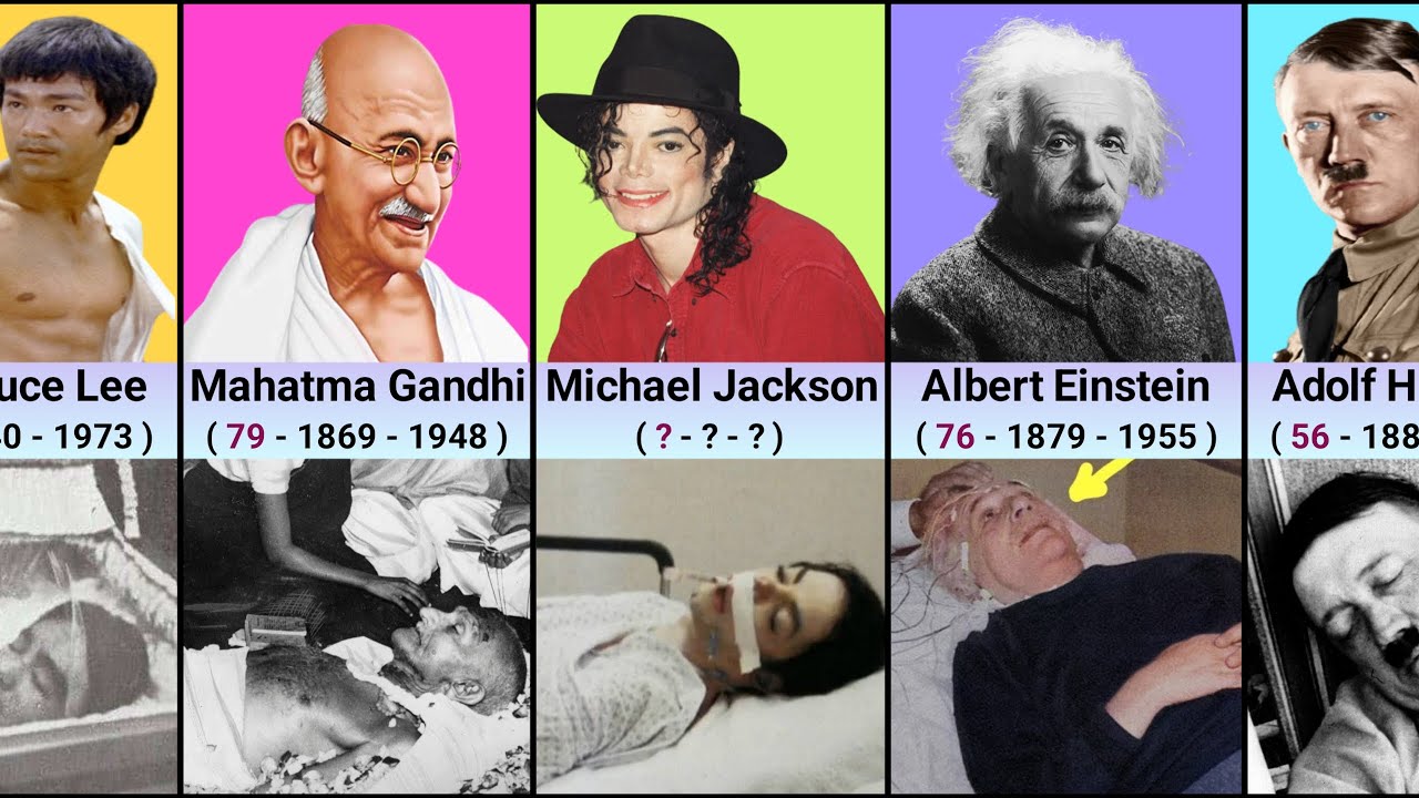 Last Photo of Famous People Before They Died - YouTube