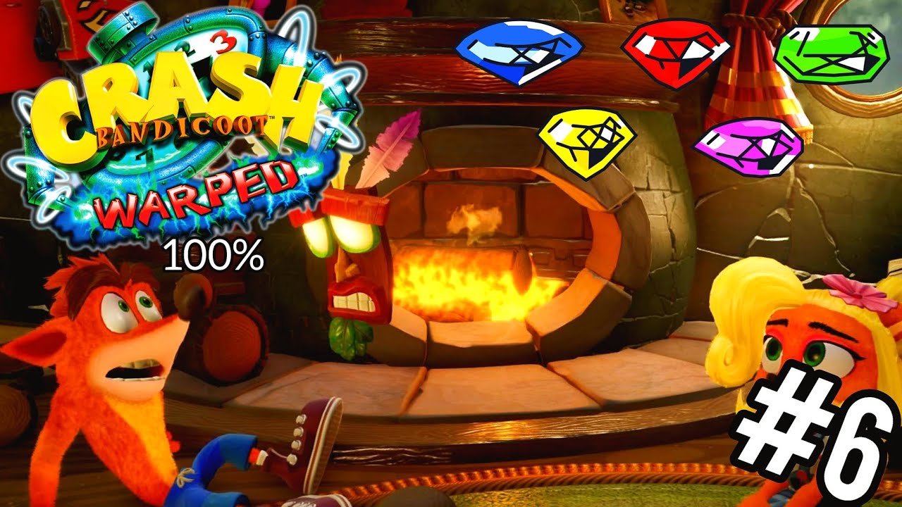 CRASH BANDICOOT 3 100% - #6: Como Pegar Todas as Gemas Coloridas - YouTube