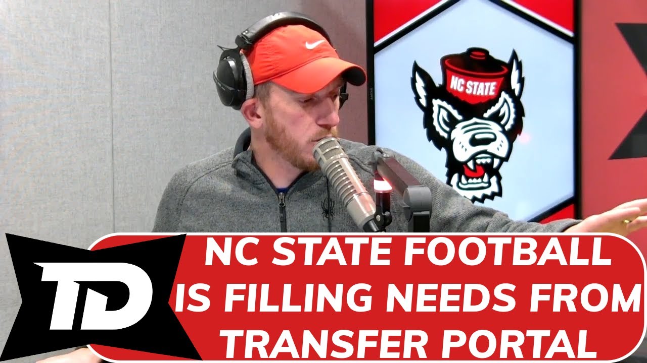 NC State football is filling their needs via the transfer portal - YouTube