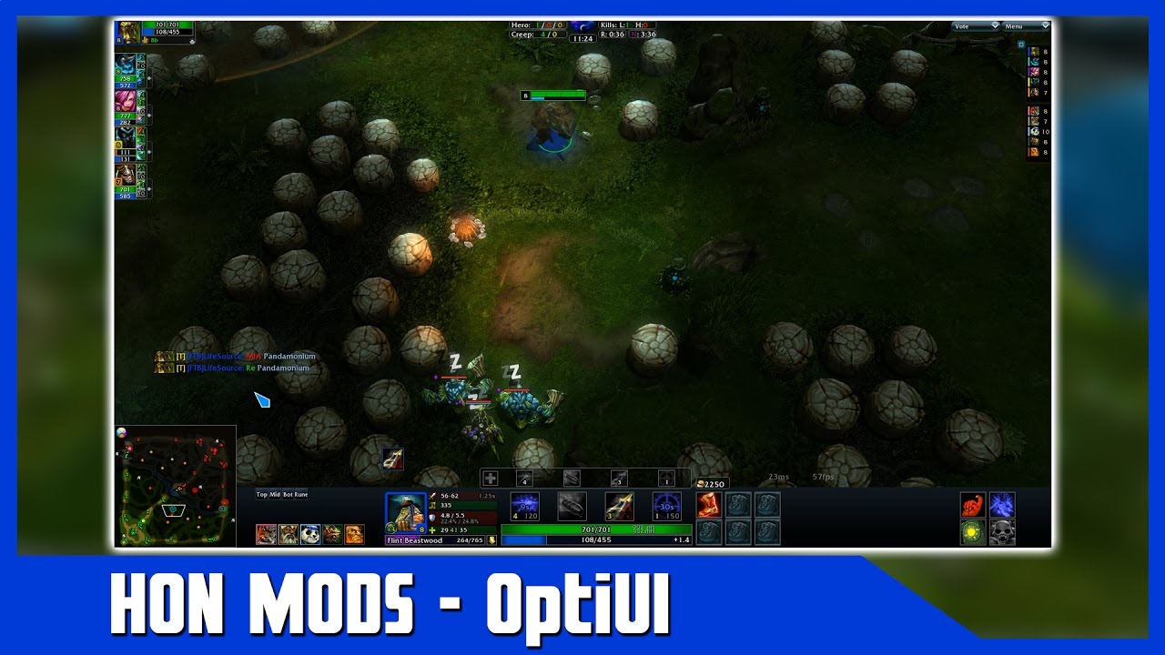 HON MODS - OptiUI Interface (.honmod) - YouTube