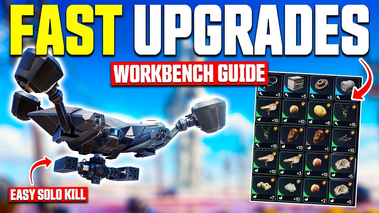 How To MAX Upgrade EVERY Workbench in ARC Raiders (The EASY Way) - YouTube