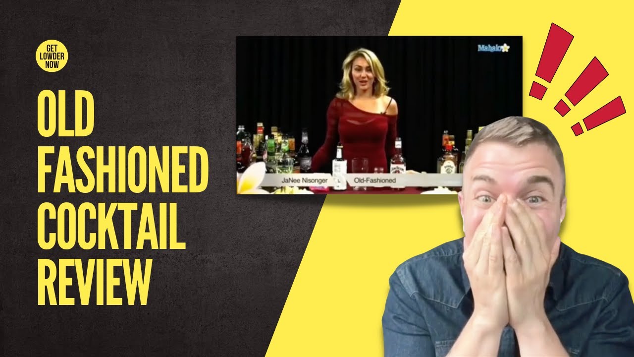 Old Fashioned Cocktail Review - Chris Lowder Reaction - YouTube