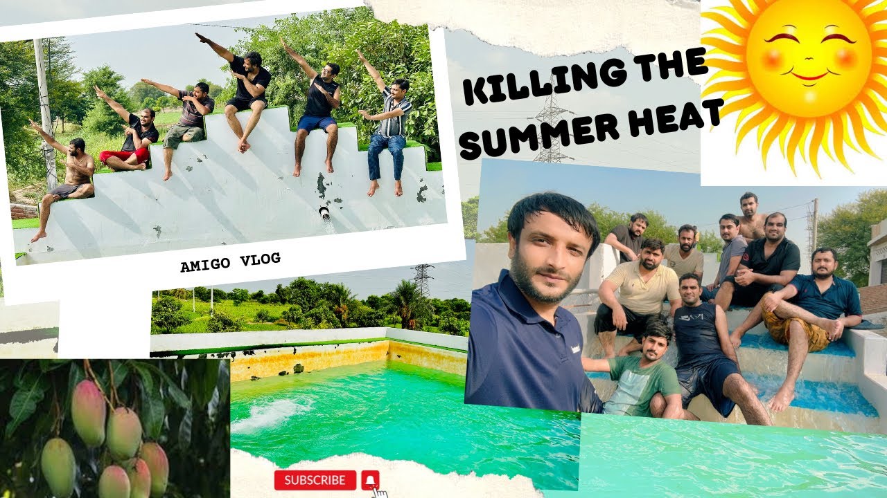 Exploring the Joys of Swimming and Mango Party - YouTube