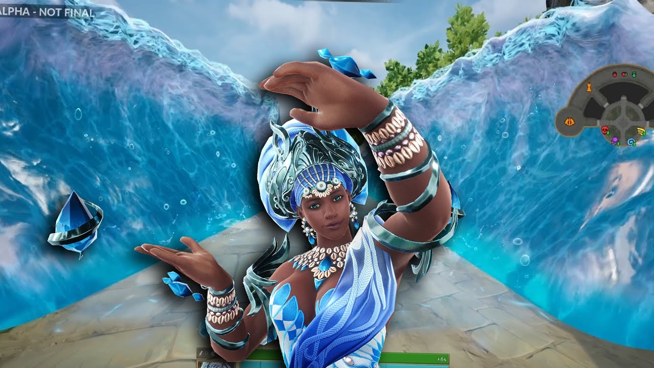 YEMOJA'S WAVES IN UNREAL ENGINE 5 ARE BREATHTAKINGLY PRETTY! - SMITE 2 ...