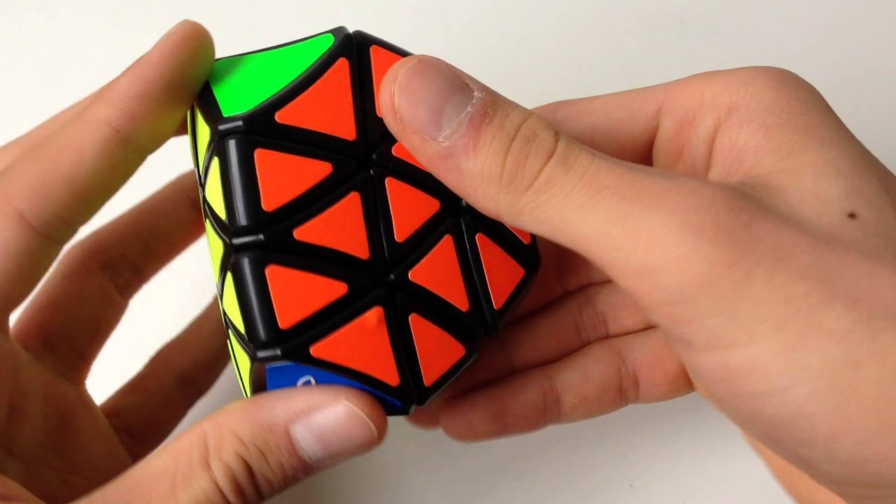 Ryan's Master Tetraminx - Handmade Rubik's Cube Type Puzzle - YouTube