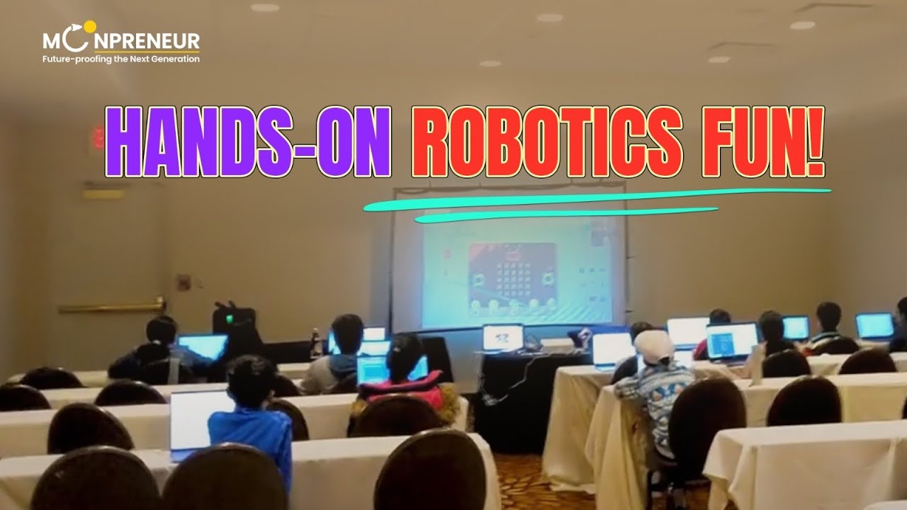 Moonpreneur Robotics Workshop Highlights in Naperville - YouTube