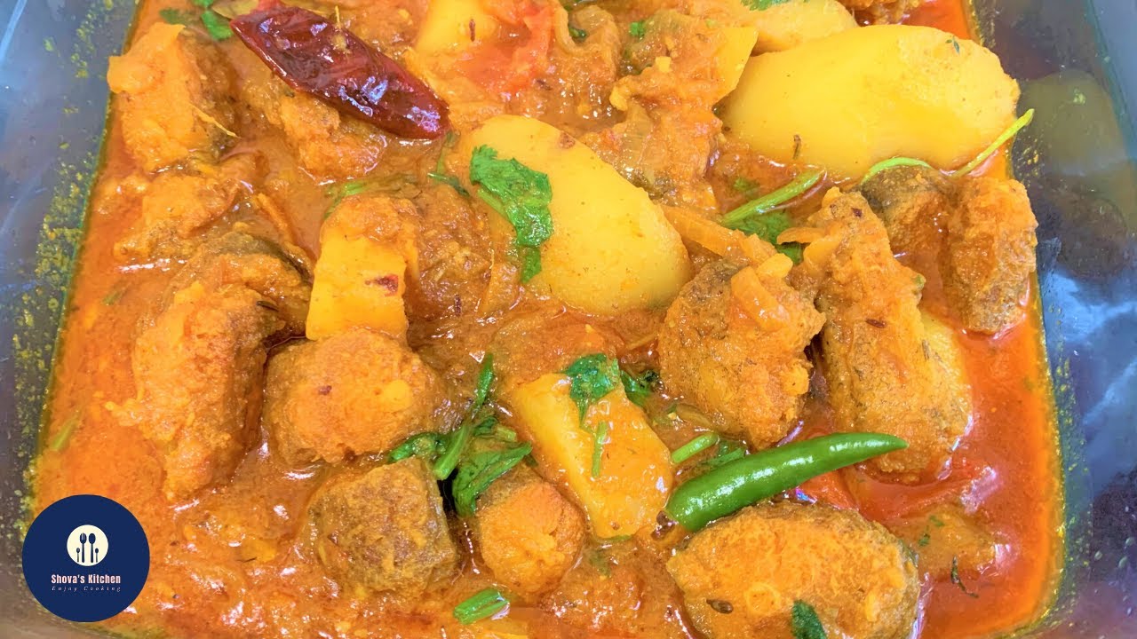 Loitta Fish, 🐠 🥔 Alu Bhuna || লইটা মাছ ভূনা || Bombay Duck Fish Curry ...