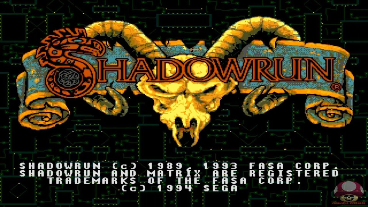 Shadowrun (Mega Drive - Genesis): Intro - Abertura HD - YouTube