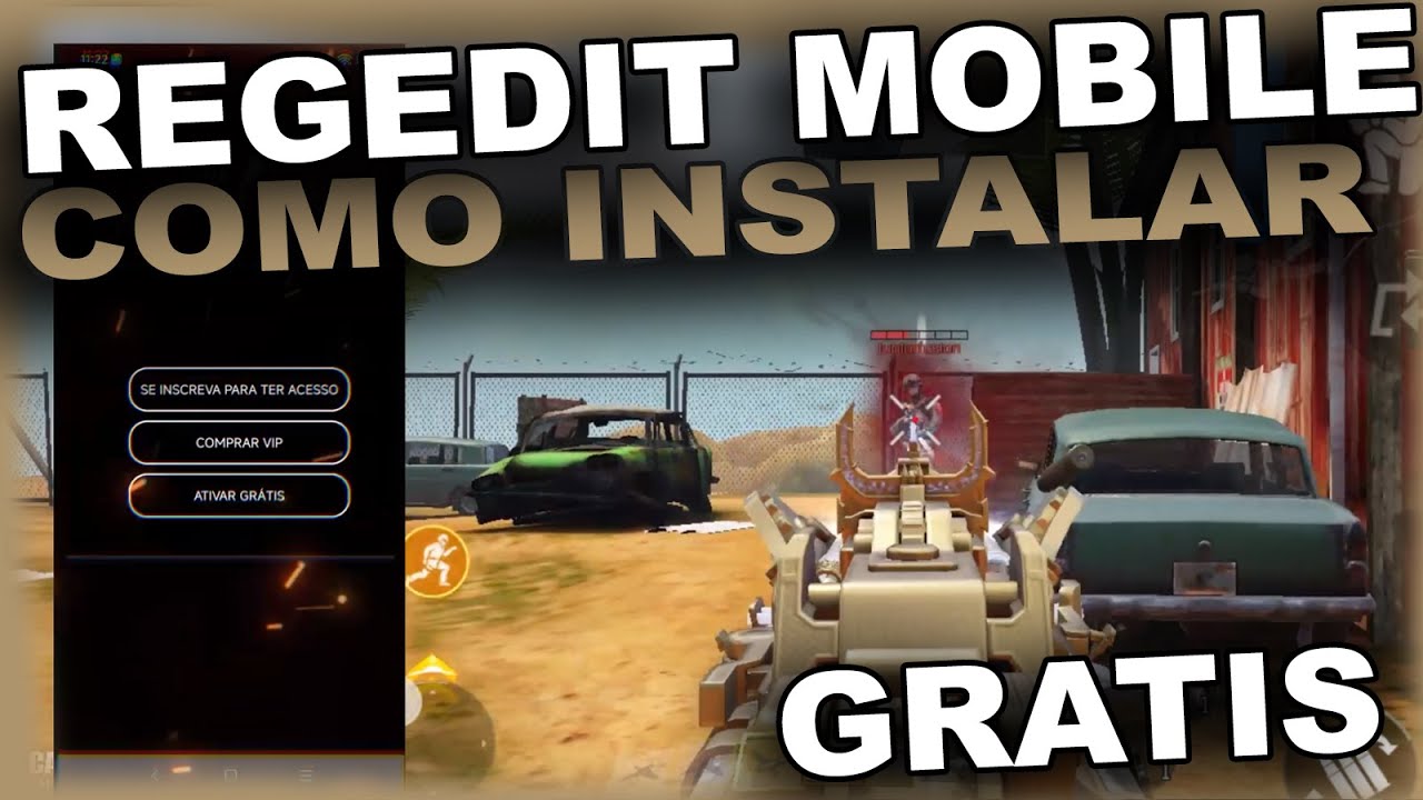 Como instalar a regedit gratis para COD mobile! - YouTube
